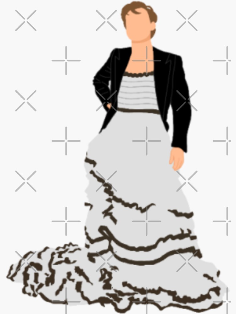 "Harry styles vogue" Sticker for Sale by Himdesigns | Redbubble