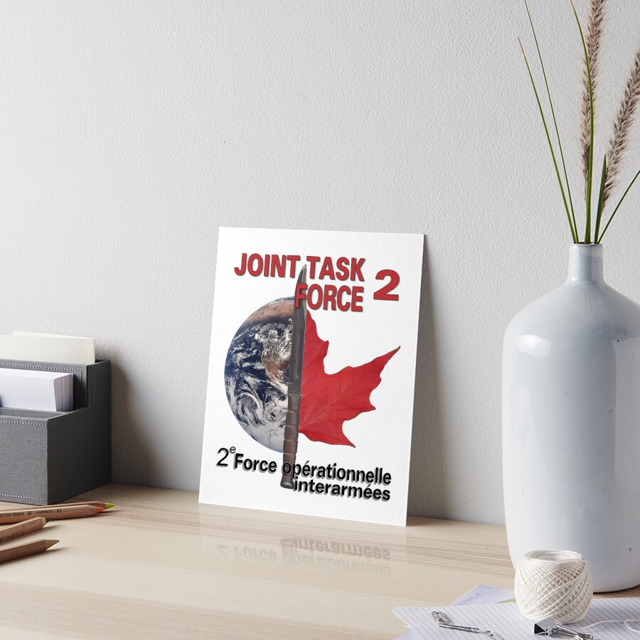 "Joint Task Force 2 (JTF2) Stylized Logo" Art Board Print by ...