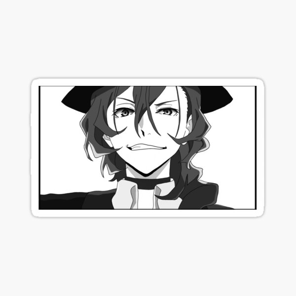 "Chuuya Nakahara" Sticker for Sale by ItsmeFlora | Redbubble