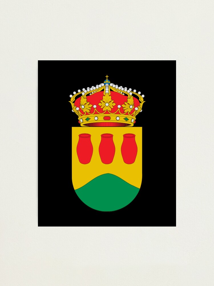 Lámina fotográfica «escudo de armas de la bandera de alcorcón» de ...