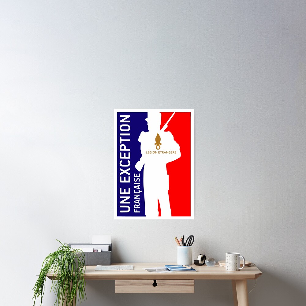 "French Foreign Legion Poster" Poster for Sale by sirglennbo | Redbubble