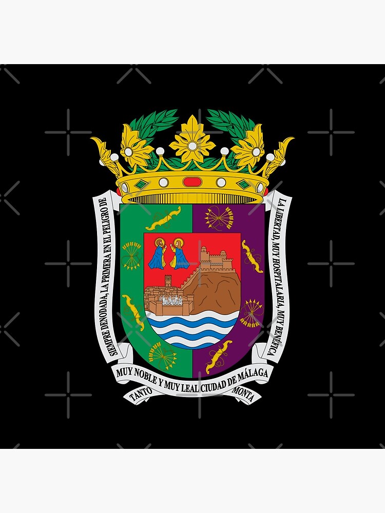 Malaga Coat Of Arms Acrylic Blocks for Sale | Redbubble