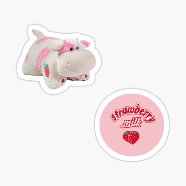 "Strawberry Cow Sticker Pack" Sticker for Sale by Rainbowstickerz ...