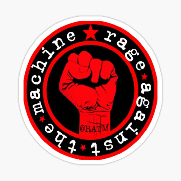 Ratm Band Stickers | Redbubble