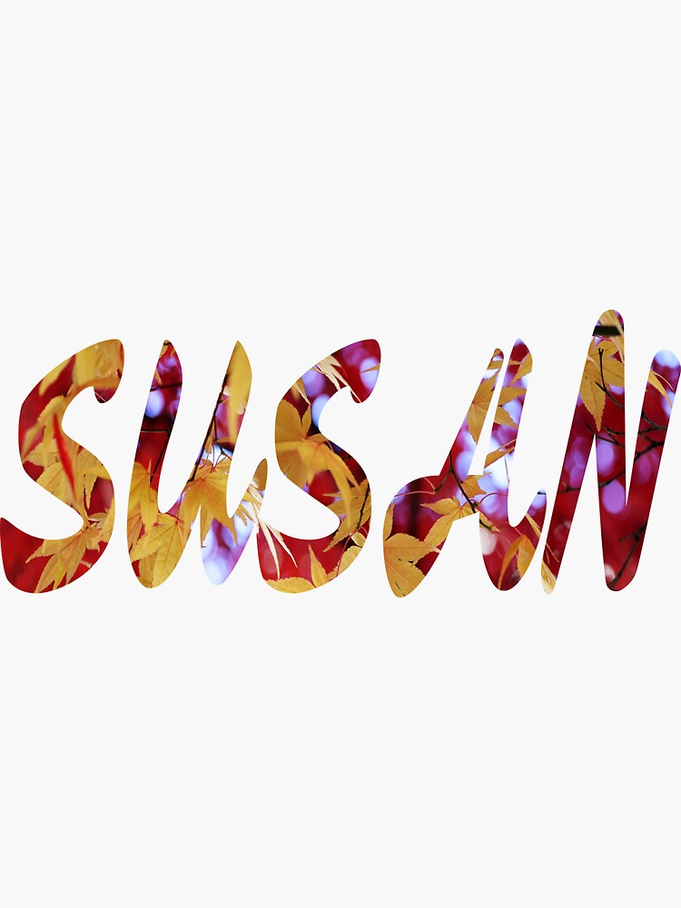 "Susan" Sticker for Sale by Areashor | Redbubble