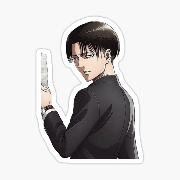 "Levi ackerman" Sticker for Sale by harukakawaii13 | Redbubble