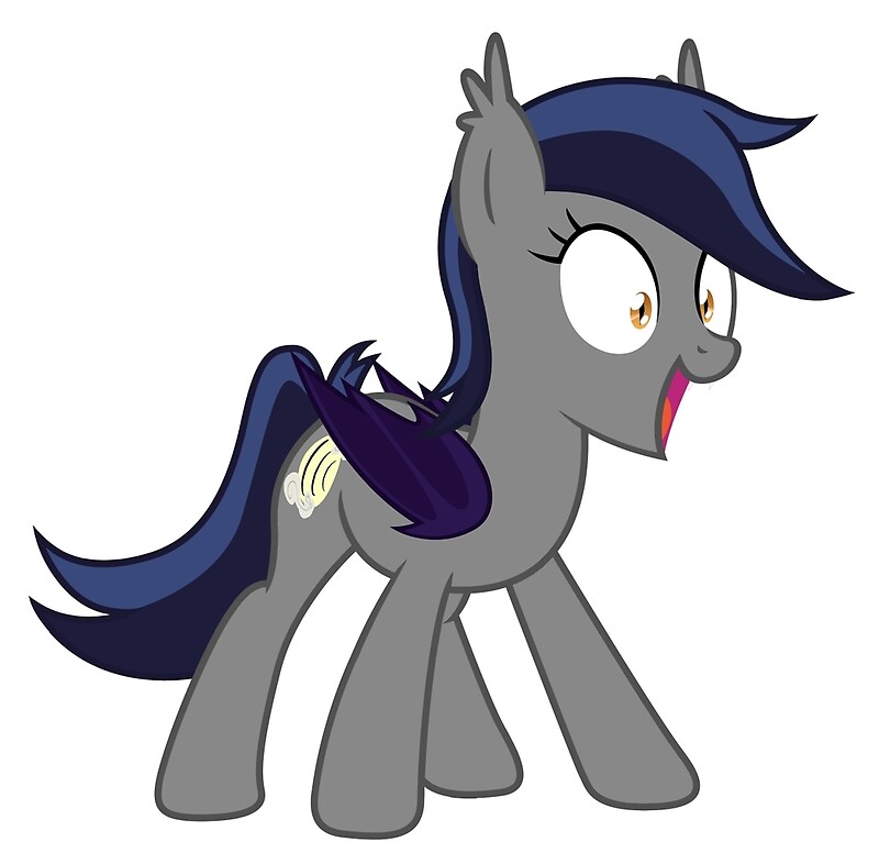 "Echo the Bat Pony - Skree" by Judhudson | Redbubble