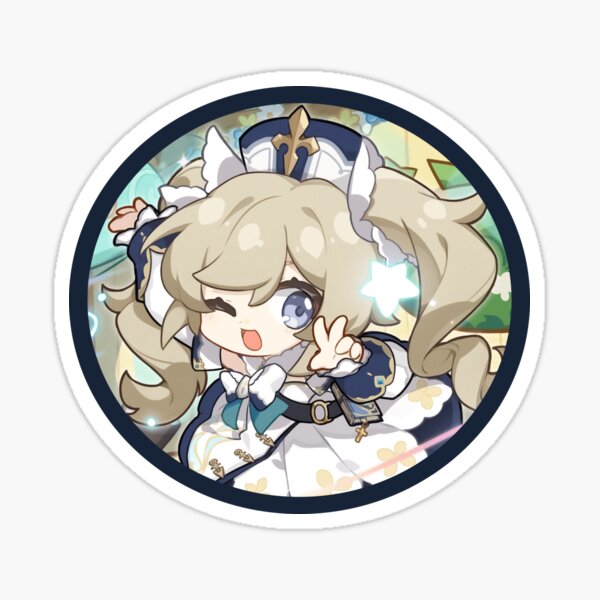 "Barbara | Genshin Impact Sticker "Concert"" Sticker by Asiapenguin ...