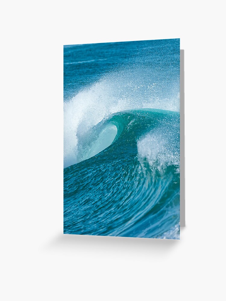 Ocean Waves Card Birthday Greeting Card God Majesty Ocean Waves