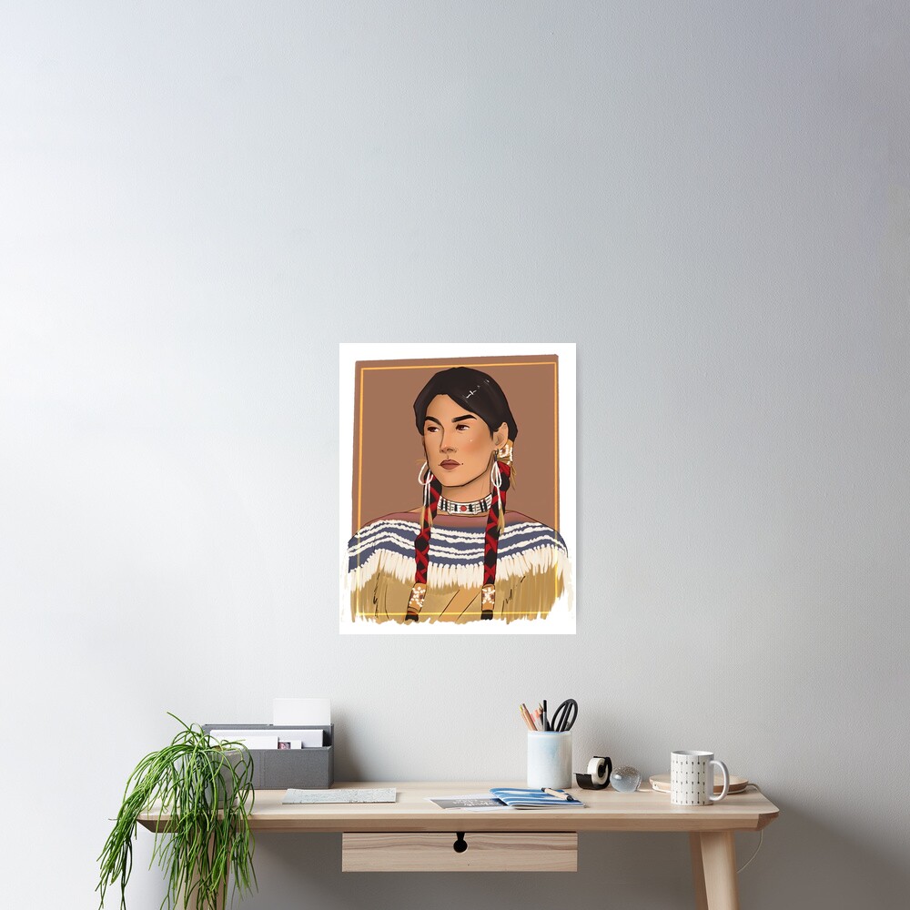 "Sacagawea" Poster by lorenne-rae | Redbubble