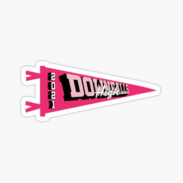 "downfalls high" Sticker by juli864m | Redbubble