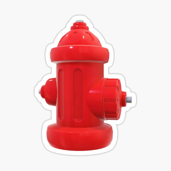"Fire Hydrant" Sticker by Sam10024 | Redbubble