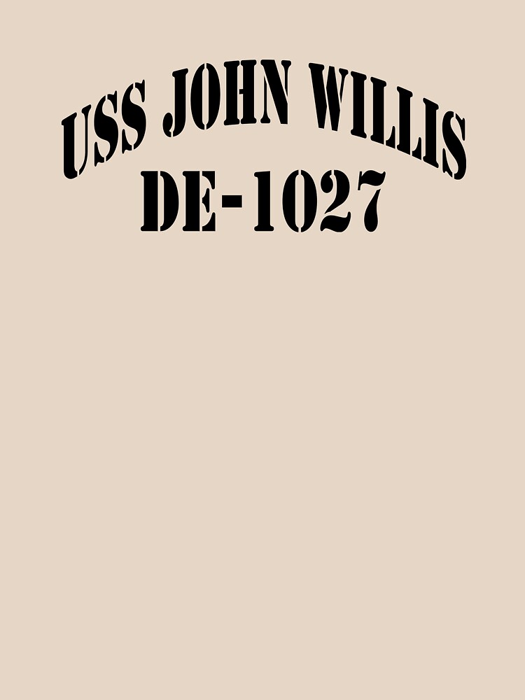 "USS JOHN WILLIS (DE-1027) SHIP'S STORE" Essential T-Shirt for Sale by ...
