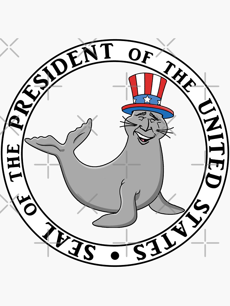 "US Presidential SEAL" Sticker by DutchDesign2020 | Redbubble