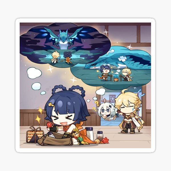 "Genshin Impact Official Artwork - Xiangling Thinking About Your Dvalin ...