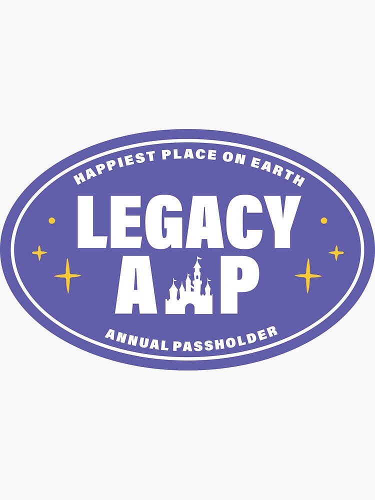 "Legacy AP" Sticker for Sale by jinigo1 | Redbubble