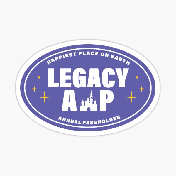"Legacy AP" Sticker for Sale by jinigo1 | Redbubble