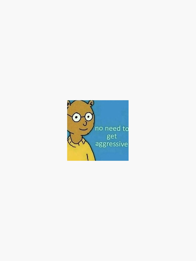 "Arthur meme" Sticker for Sale by nicoletiny | Redbubble
