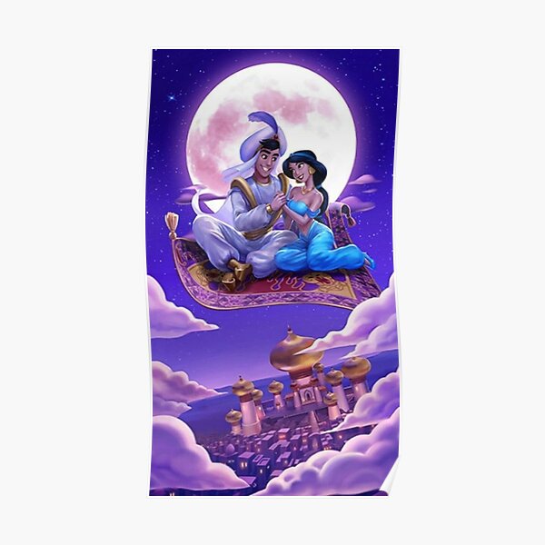 "Alladin and Yasmin" Poster for Sale by ByLeyn | Redbubble