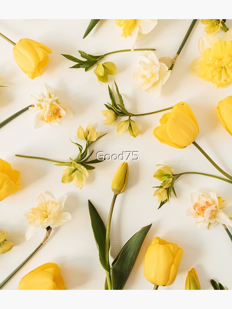 Yellow Floral Wallpaper Tumblr