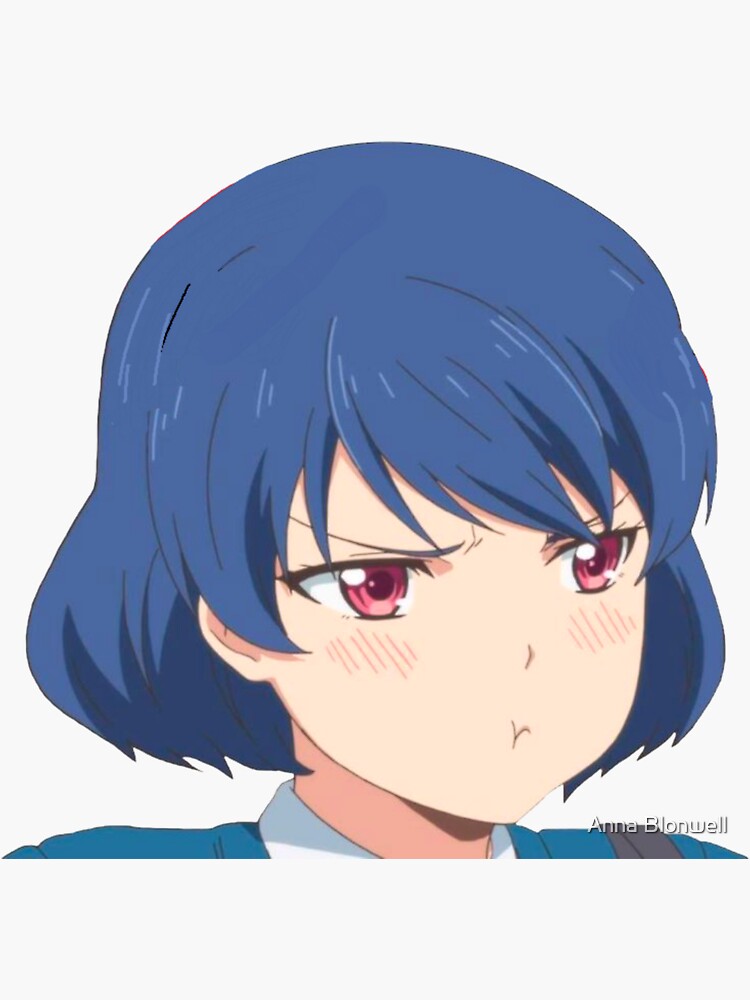 "Domestic Girlfriend - Cute Rui fanart ! " Sticker for Sale by ...