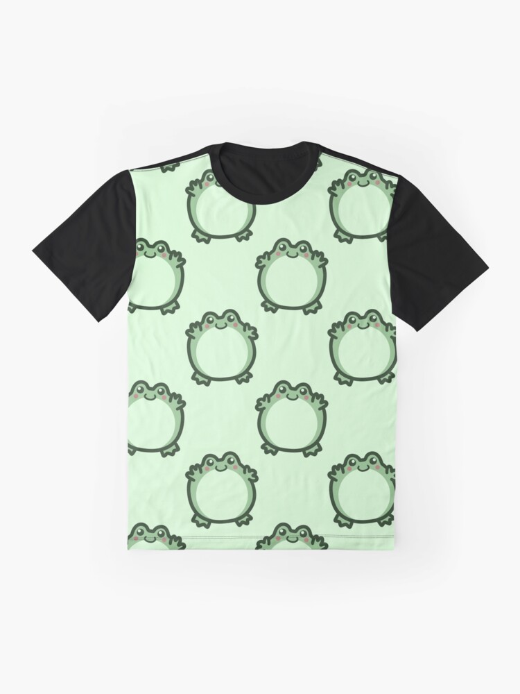 "Cute Frog Pattern" T-shirt for Sale by SaradaBoru | Redbubble | frog ...