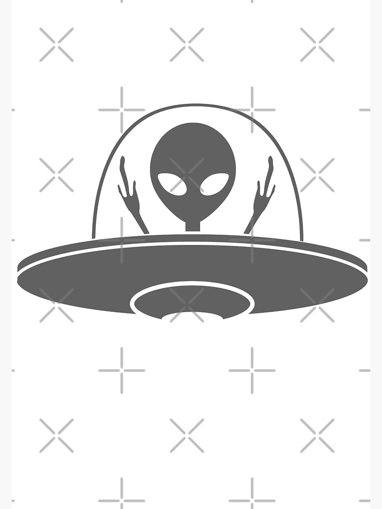 "Shadow Alien" Poster for Sale by KobiusDesigns | Redbubble