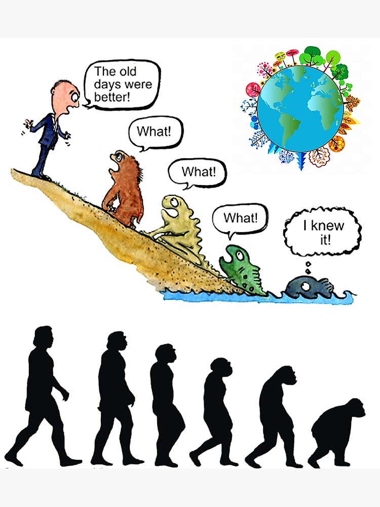 "Reverse Human evolution" Poster for Sale by ESDT | Redbubble