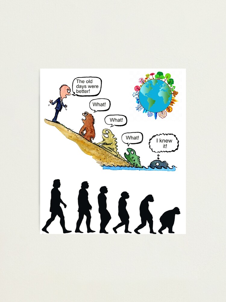 Human Evolution Cartoon