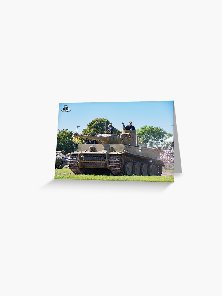 "Tiger 1 Tank at Bovington" Greeting Card for Sale by parrphotography ...