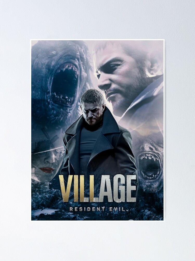 Resident Evil Village Collection Ii Poster For Sale By Sephir Redbubble