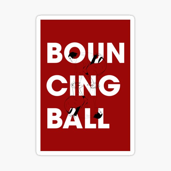 "Bouncing Ball " Sticker for Sale by TeixeiraPatron | Redbubble