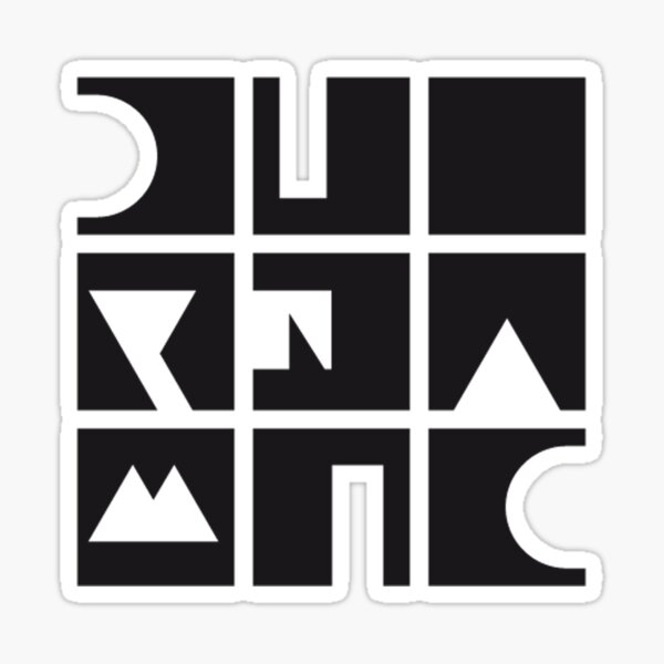 "Dynamic Records" Sticker for Sale by RaveRevival | Redbubble