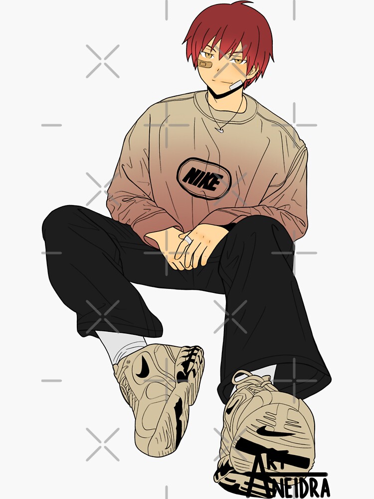 "Karma Akabane" Sticker for Sale by Artneidra21 | Redbubble