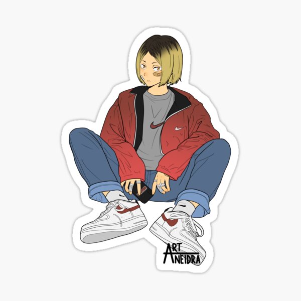 "Kenma Kozume" Sticker by Artneidra21 | Redbubble