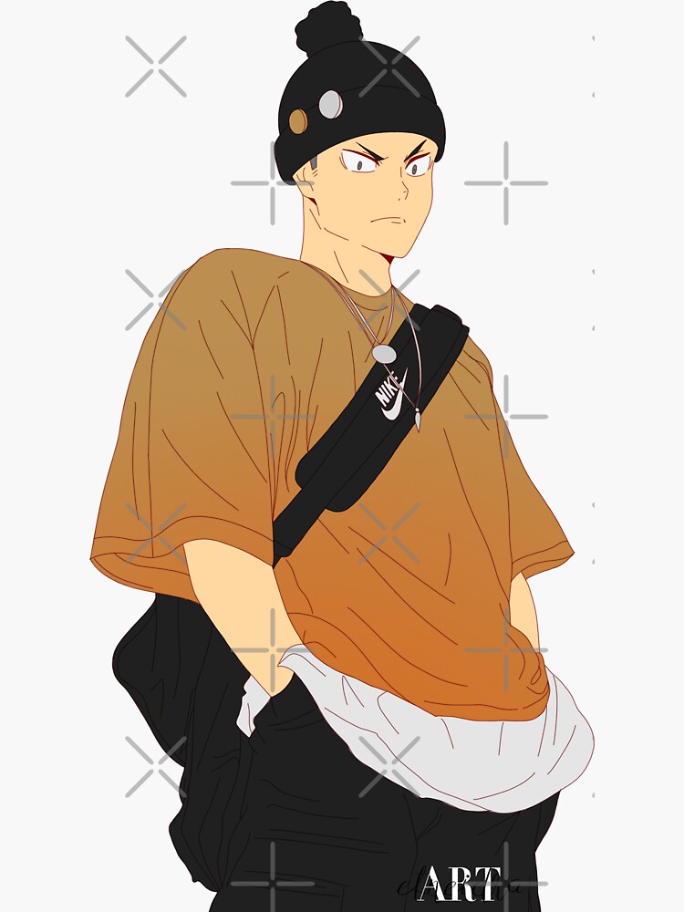 "Tanaka Ryuunosuke" Sticker for Sale by Artneidra21 | Redbubble