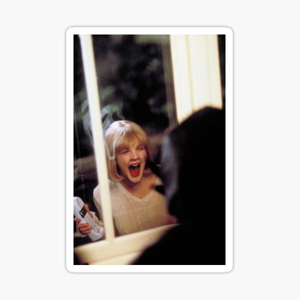 "scream sticker" Sticker for Sale by buildgodthen | Redbubble