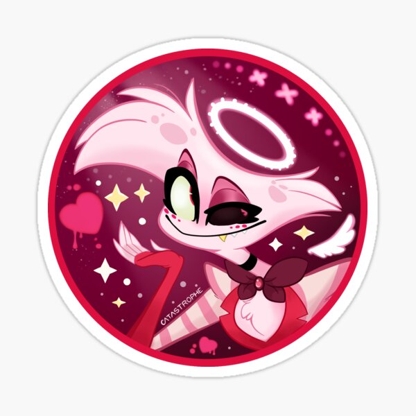 "Angel Dust" Sticker for Sale by Catastrophe Doodles | Redbubble