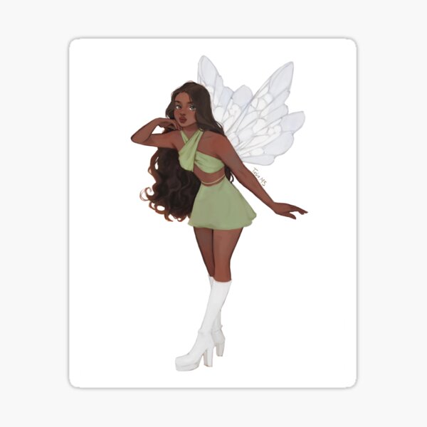 "Aisha" Sticker for Sale by Tasiams | Redbubble