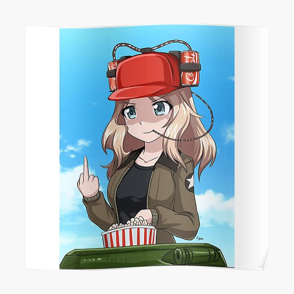 Girls Und Panzer Logo Posters | Redbubble