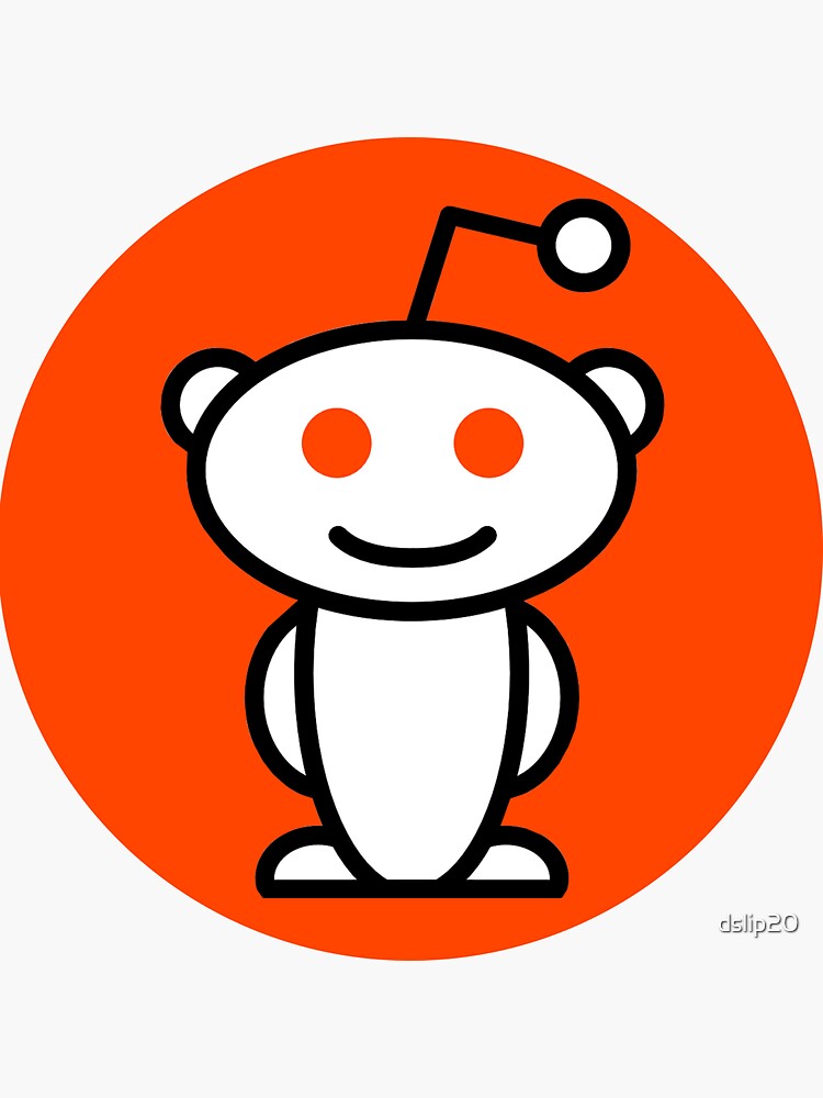 "Snoo the Reddit alien " Sticker for Sale by dslip20 | Redbubble