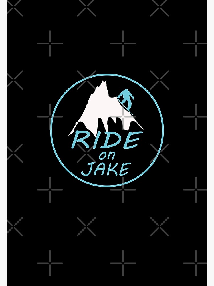 "Ride on Jake" Poster by Rexoo | Redbubble