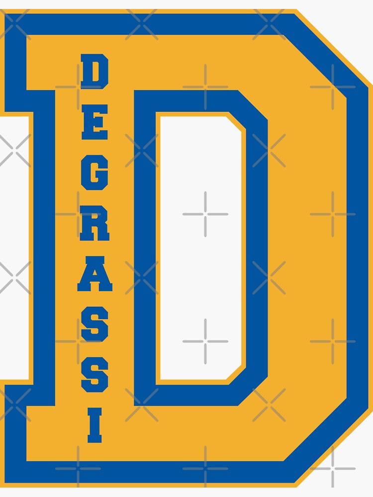 "Degrassi D" Sticker for Sale by jesimink | Redbubble