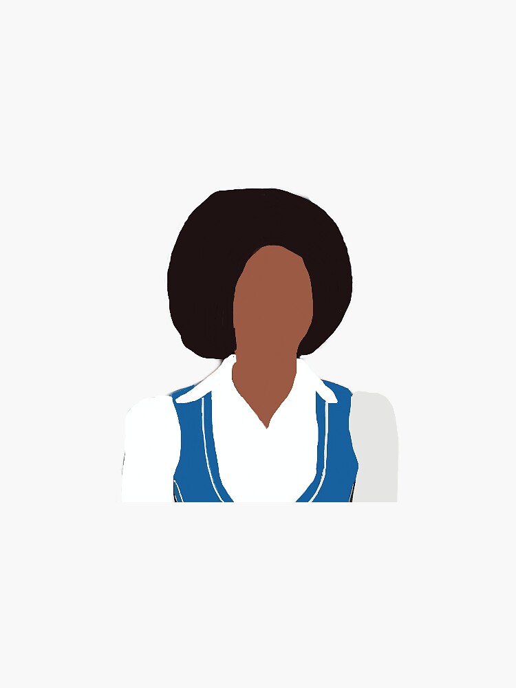 "Monica " Sticker for Sale by alsupwe3 | Redbubble