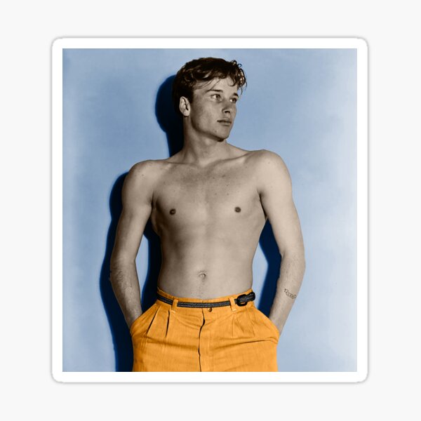 "Mac in Color - Vintage beefcake photo" Sticker for Sale by ...