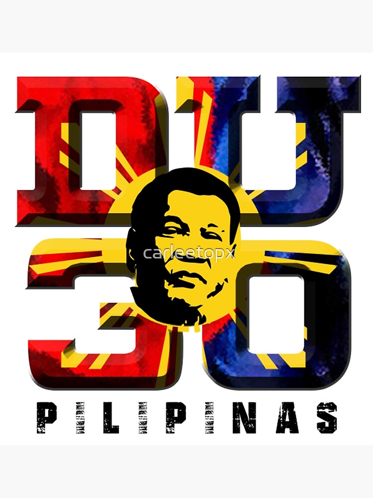 Poster « Du30 Pilipinas », par carleetopx | Redbubble