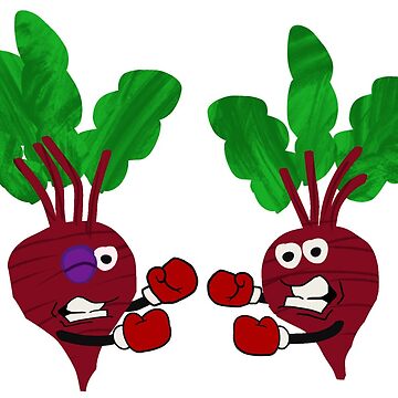 "Beet boxing" Sticker for Sale by Everbluedesigns | Redbubble