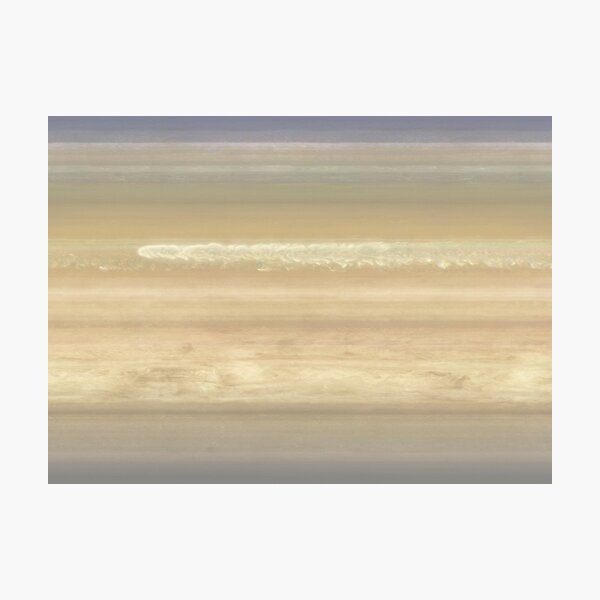 "Saturn Clouds - Planet Surface Texture" Photographic Print by stacree ...