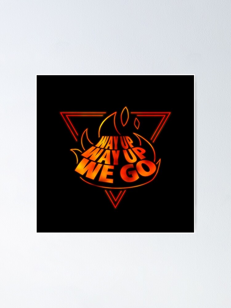 "AJR "Way Up Way Up We Go"" Poster for Sale by NoahStDesigns | Redbubble