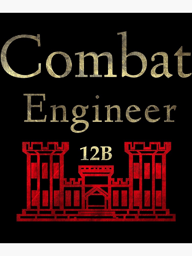 "Army Combat Engineer" Art Print for Sale by GR-ART | Redbubble